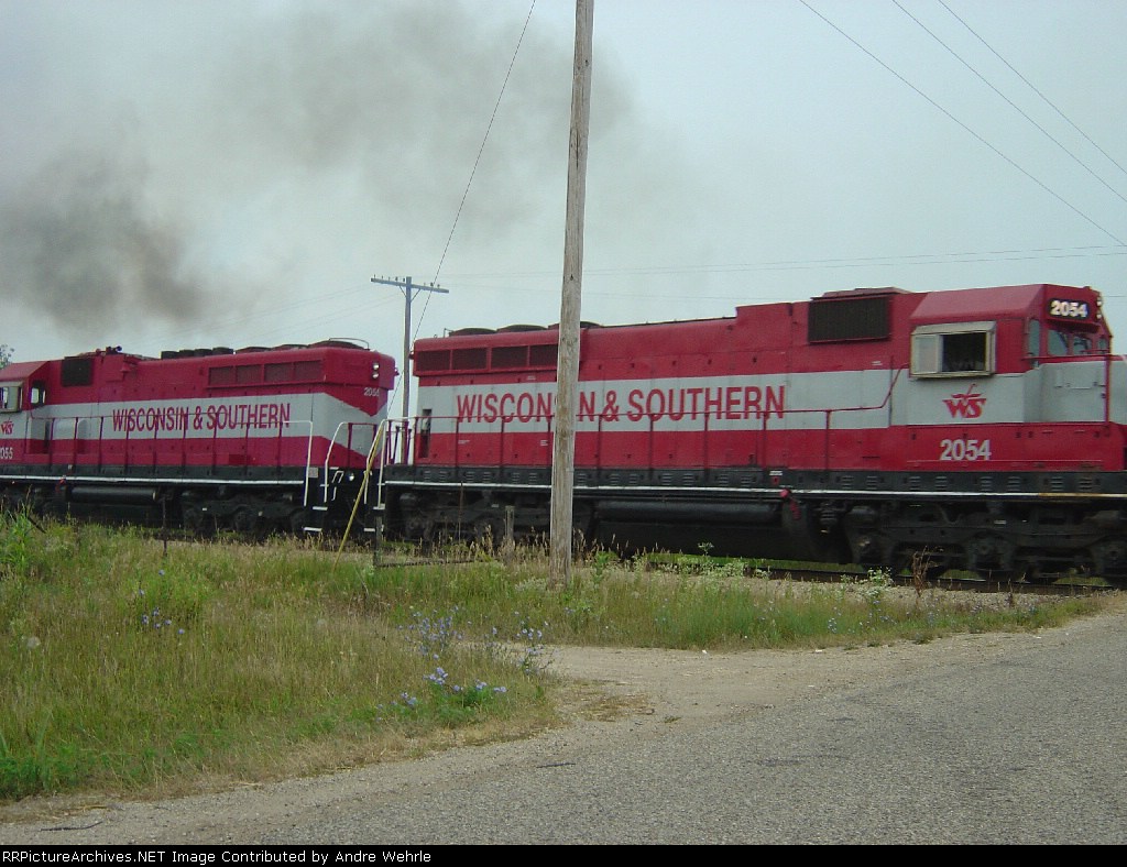 WSOR 2054 & 2055 doing their thing